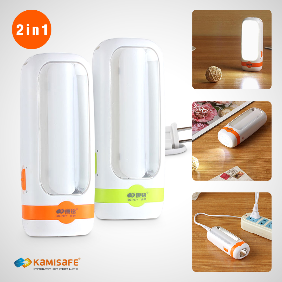 kamisafe ไฟฉายLED อเนกประสงค์ 2 in 1 พร้อมไฟข้าง รุ่น KM-2675 ไฟฉายแรง ...