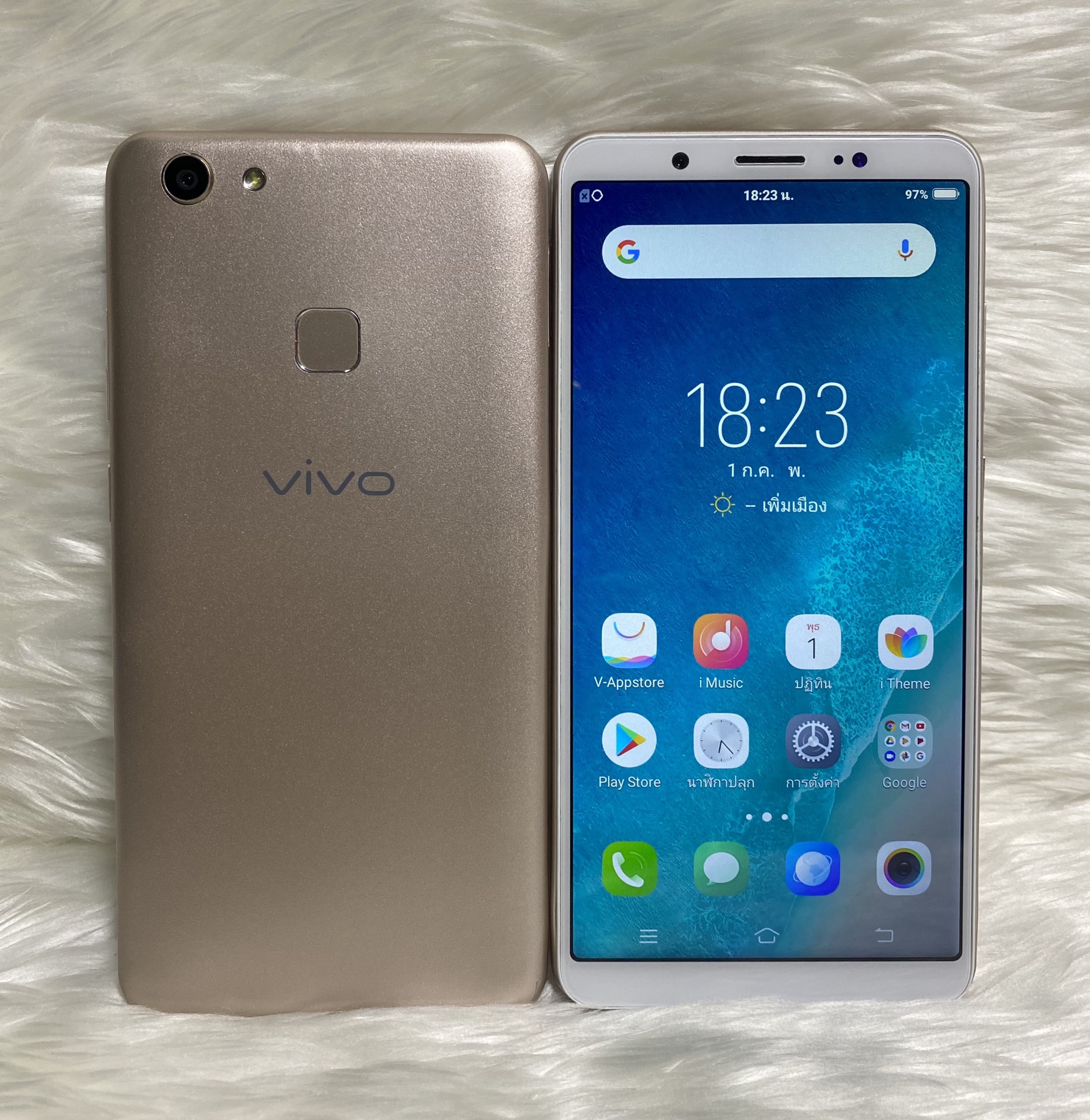 Vivo V7 Plus มือถือมือ2สภาพสวยพร้อมใช้งาน ราคาถูก แท้100% ...