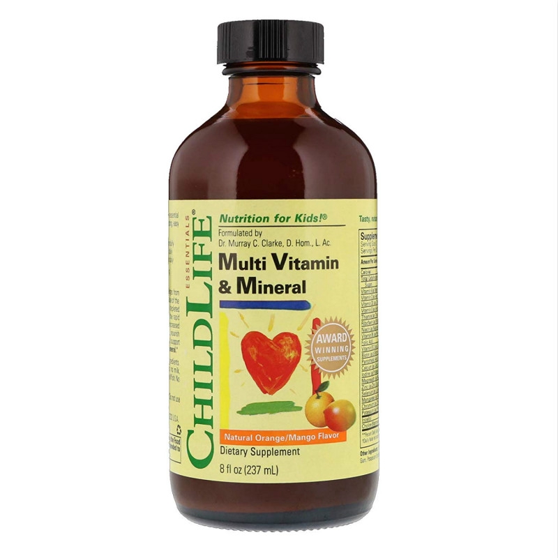 ส่วนลดพิเศษ ChildLife Essentials Multi Vitamin Mineral Natural Child ...