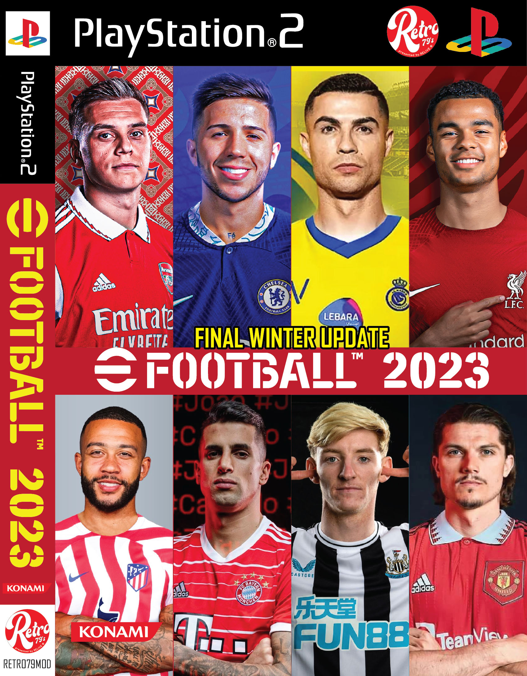 💿 แผ่นเกมส์ PS2 💿 E football 2023 WINTER FINAL PES 2023 EFOOTBALL ⚔️ ...