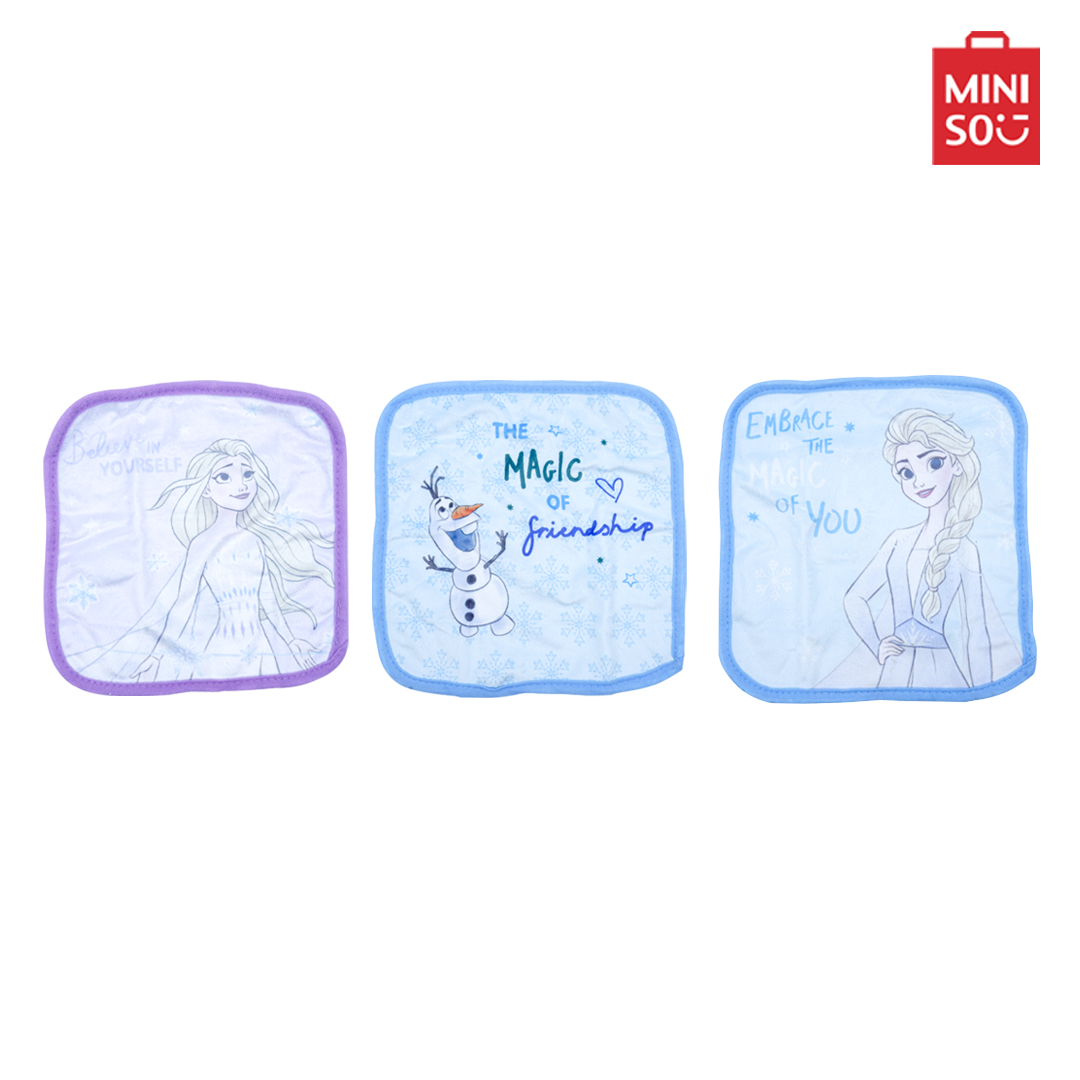 Miniso แผ่นเช็ดเครื่องสำอางค์ ลวดลายคอลเลคชั่น Disney Frozen 2.0 - มินิ ...