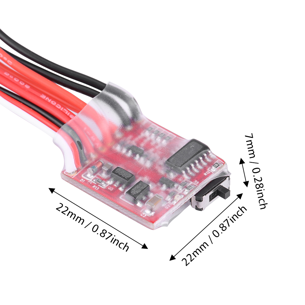 【COD】รุ่นอุปกรณ์เสริมสำหรับรถยนต์ 30A Brushed ESC Winch Switch ...