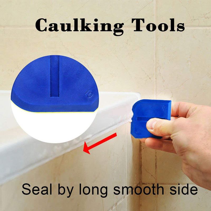 9 Pieces Sealant Tools Caulking Kit Silicone Remover Sealing Tool for ...