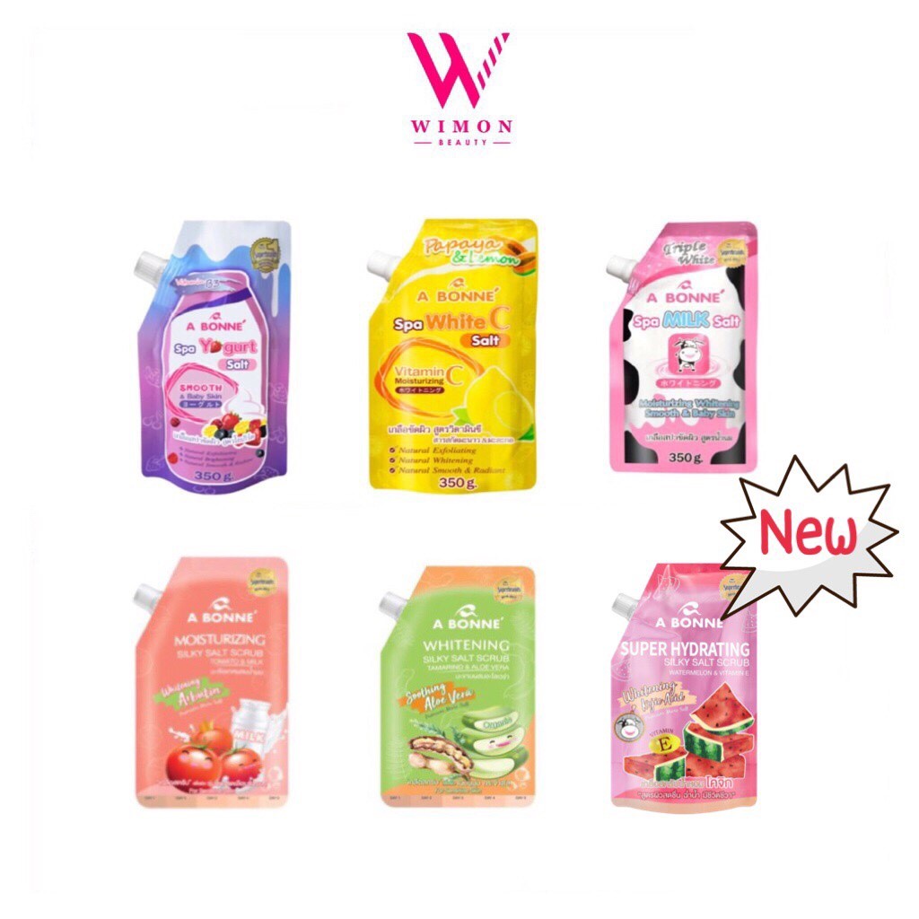 A Bonne Spa Salt เกลือสปาขัดผิว เอ บอนเน่ - wimonbeauty - ThaiPick