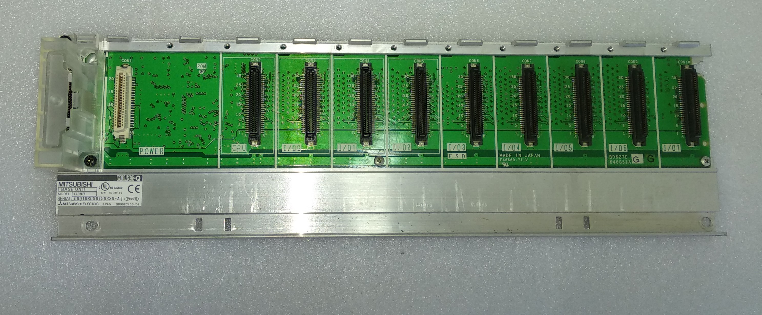 MITSUBISHI MELSEC-Q Basic Base Unit (Normal Type) Q38B Q68B Q312B Q35BD ...