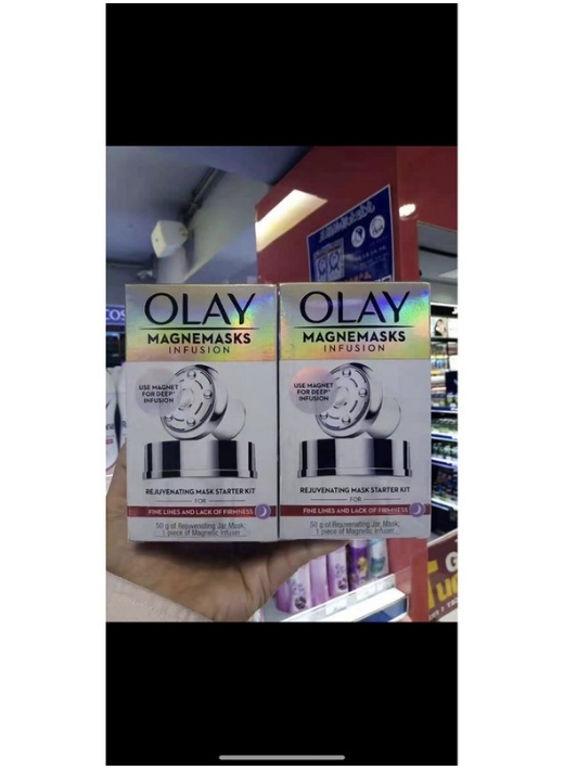 Olay Magnemasks Infusion Whitening Mask Starter Kit โอเลย์ แมกนีมาส์ก ...