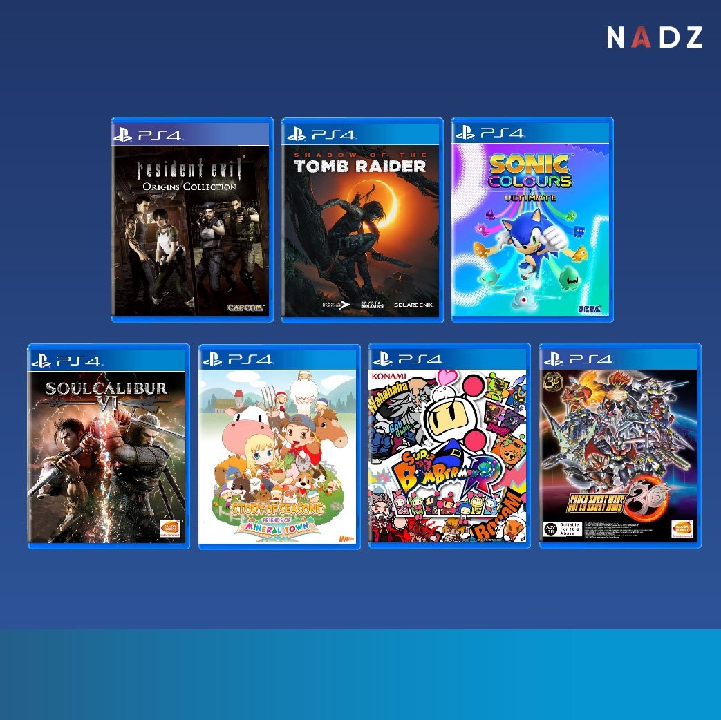 PLAYSTATION 4 GAME 11.12 / SLot 1 - Nadz - ThaiPick