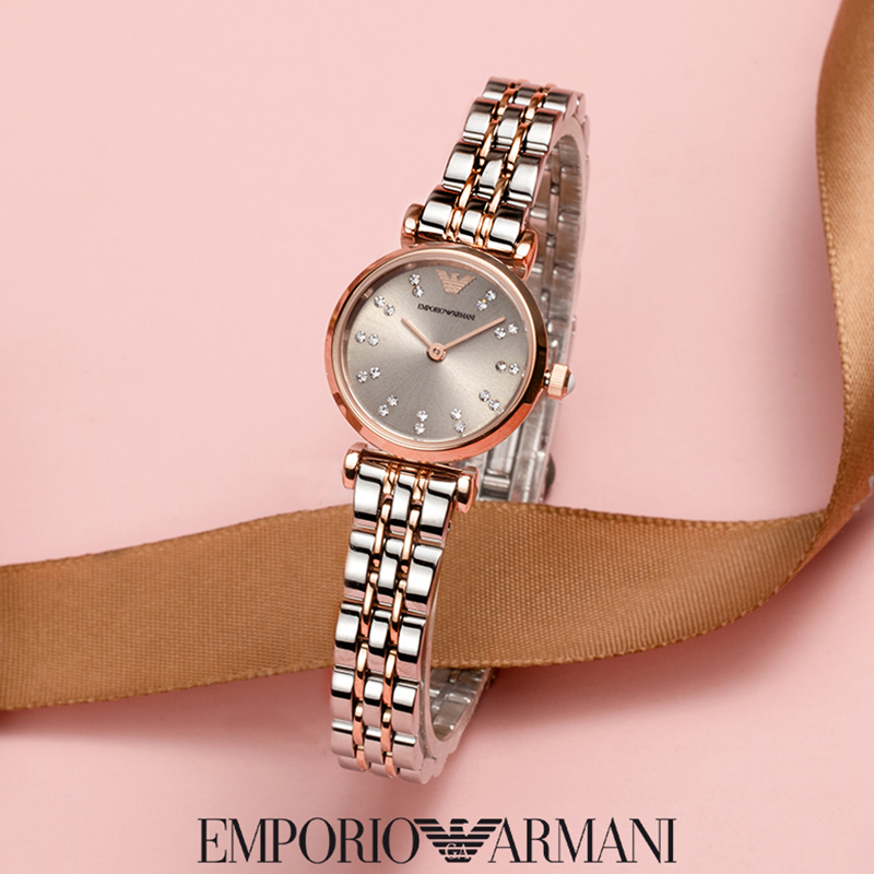 【จัดส่งฟรี】Emporio Armani นาฬิกาข้อมือผู้หญิง Ladies Watch 22mm รุ่น ...