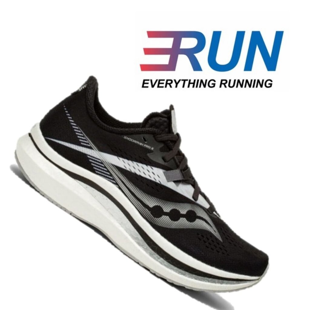 Saucony Endorphin Pro 2 Black/White Men - ERUN Everything Running ...