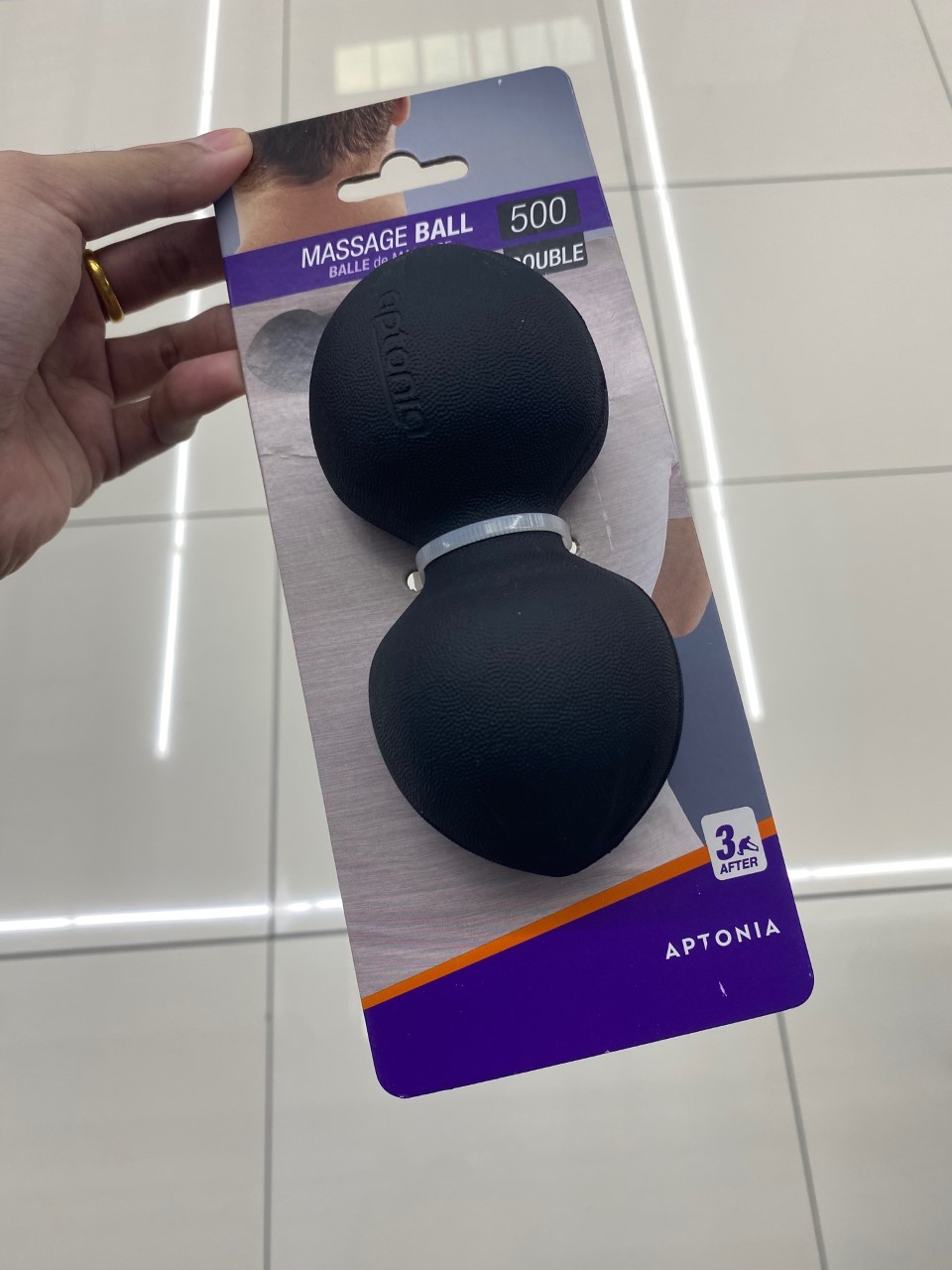 APTONIA ลูกบอลนวดตัวหลังออกกำลังกาย MASSAGE BALL สินค้า DECATHLON แท้ ...