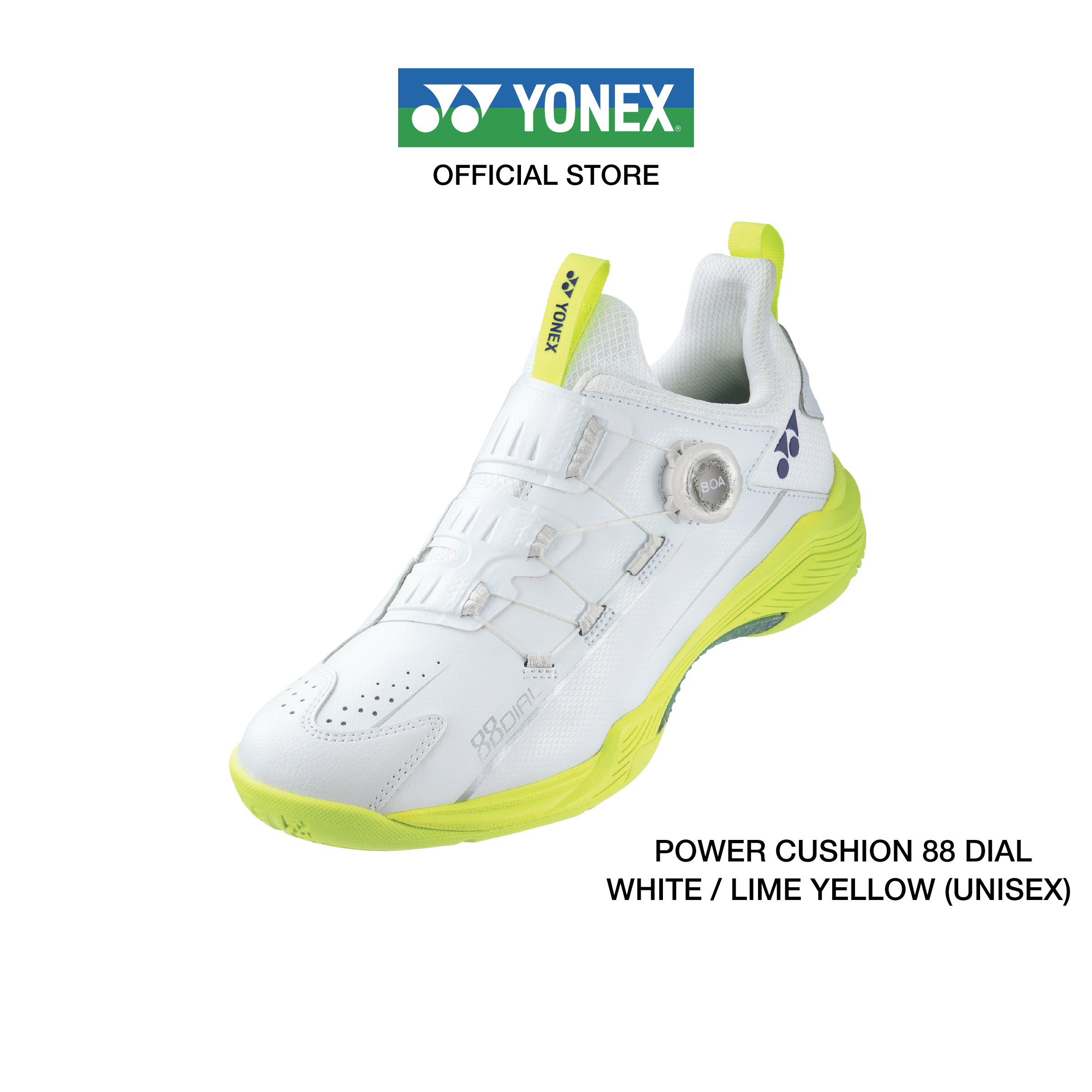 YONEX POWER CUSHION 88 DIAL (SHB88D2) รองเท้าแบดมินตัน แบบไม่ต้องผูก ...