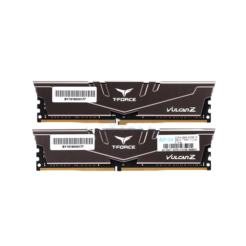 RAM DDR4(2666) 32GB (16GBX2)TEAM Vulcan Z Gray - Superiphone - ThaiPick