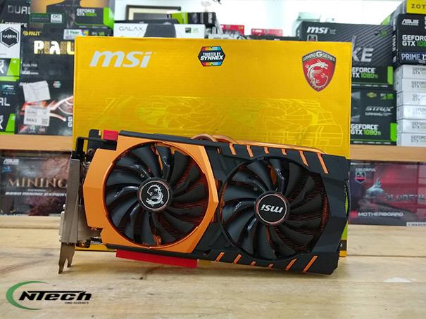 VGA การ์ดจอ MSI GTX 980Ti Gaming. 6GB. Golden edition - Ntech computer ...