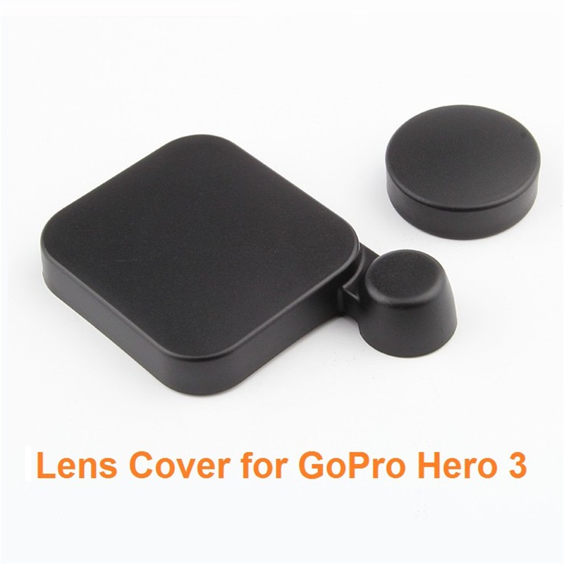 GoPro Hero 3 Protective Lens Cover Kit Camera Lens Cover + Case Lens ...