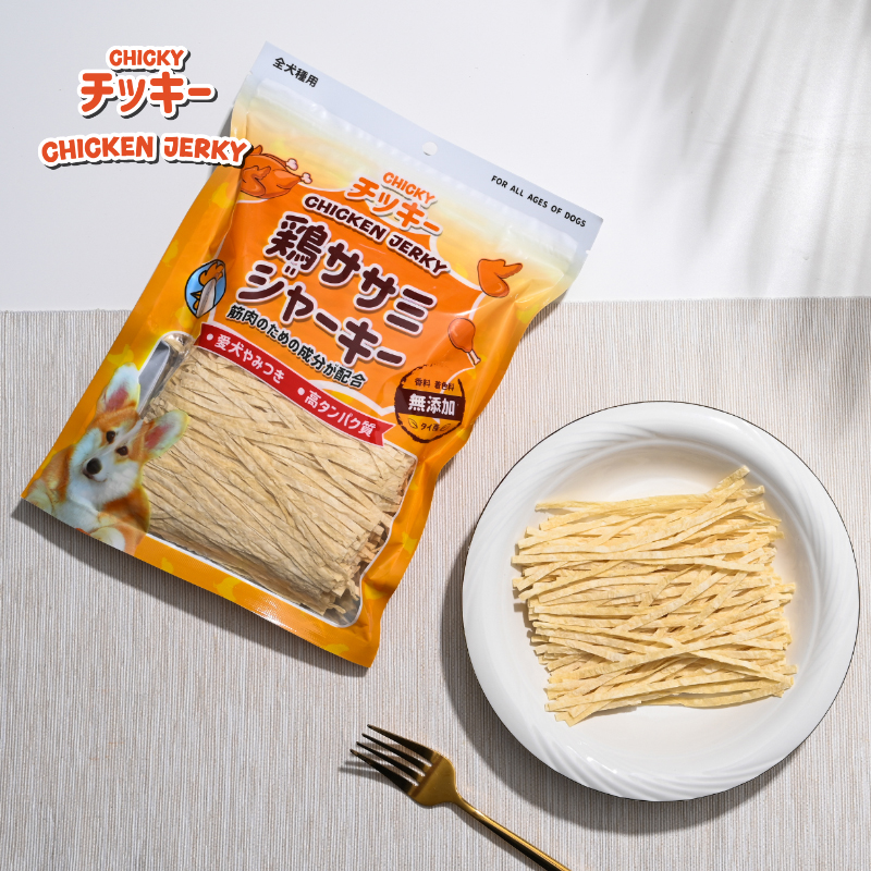 Chicky 300-360 กรัม อาหารสุนัข ขนมสุนัข ปลาเส้น ไก่อบแห้ง รางวัลน้องหมา เนื้อไก่แท้ มีให้เลือก ...