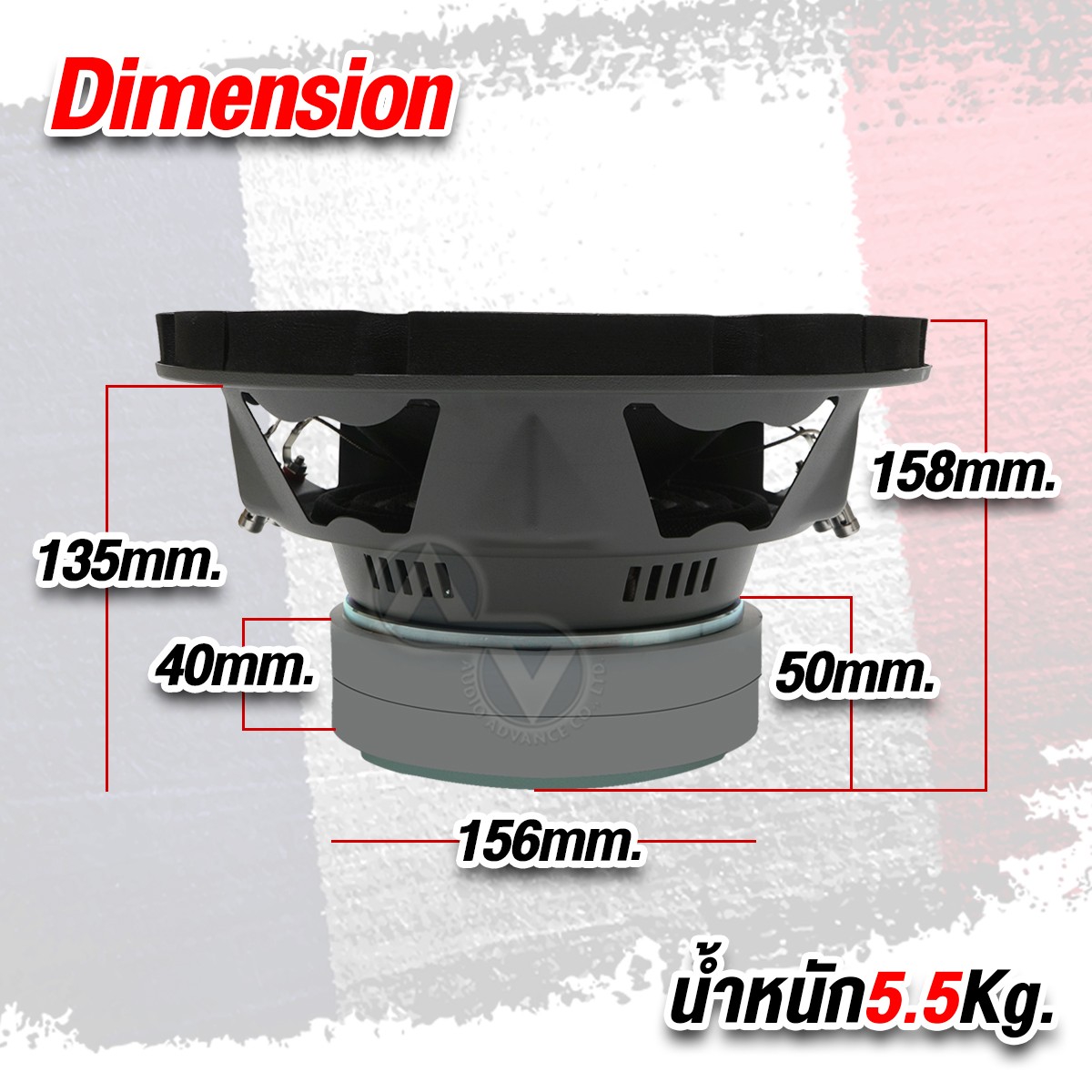 ดอกซับเบส 10 นิ้ว ซับวูฟเฟอร์ ลำโพงซับ ซับเบส ดอกซับ ซับ 10 นิ้ว วอยซ์คู่ แม่เหล็ก140mm. 2ชั้น ...