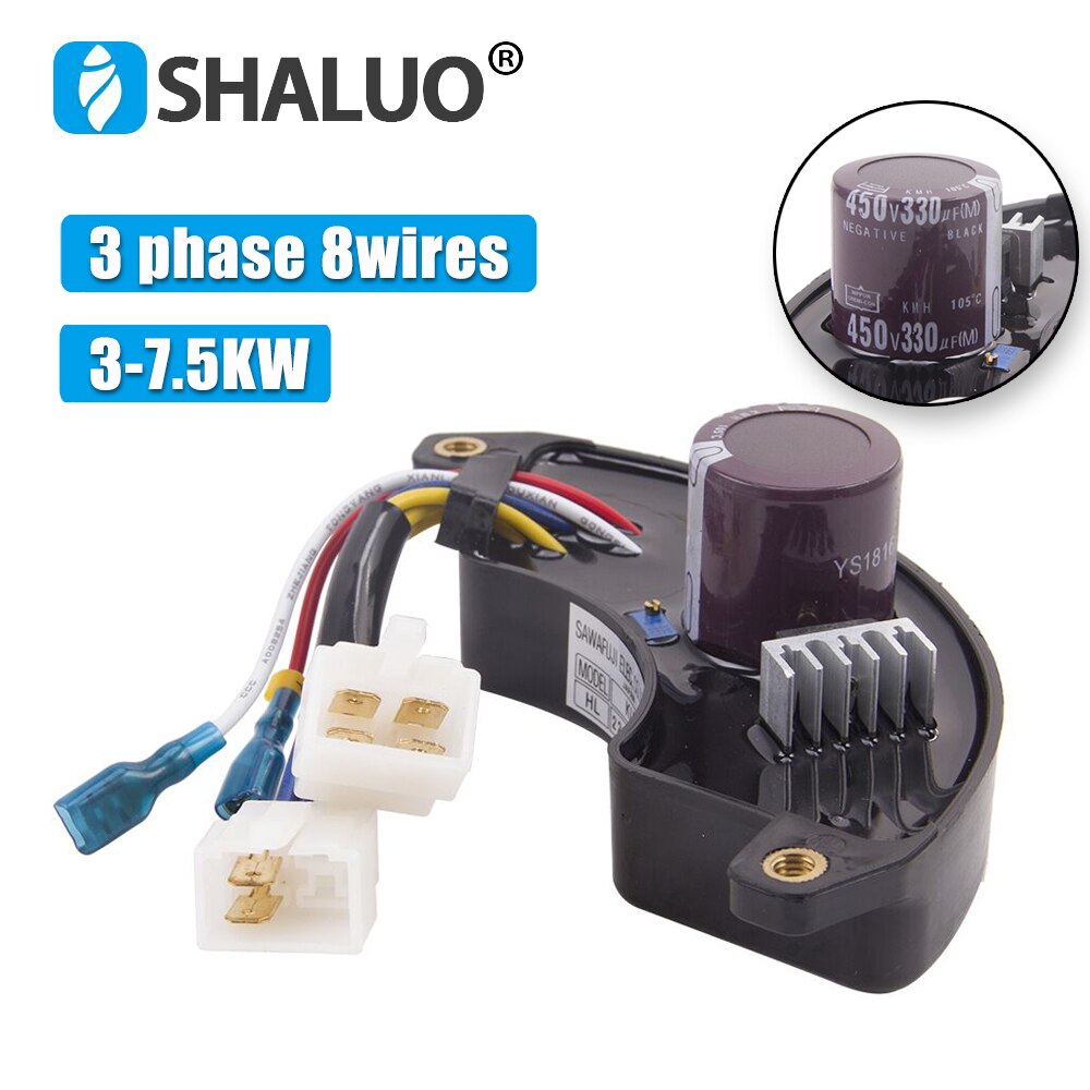 Kubota Gasoline Generator AVR 3KW 5Kw 7.5Kw Automatic Voltage Regulator ...