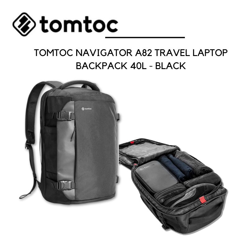 TOMTOC NAVIGATOR A82 TRAVEL LAPTOP BACKPACK 40L กระเป๋าเป้สะพายหลัง ...