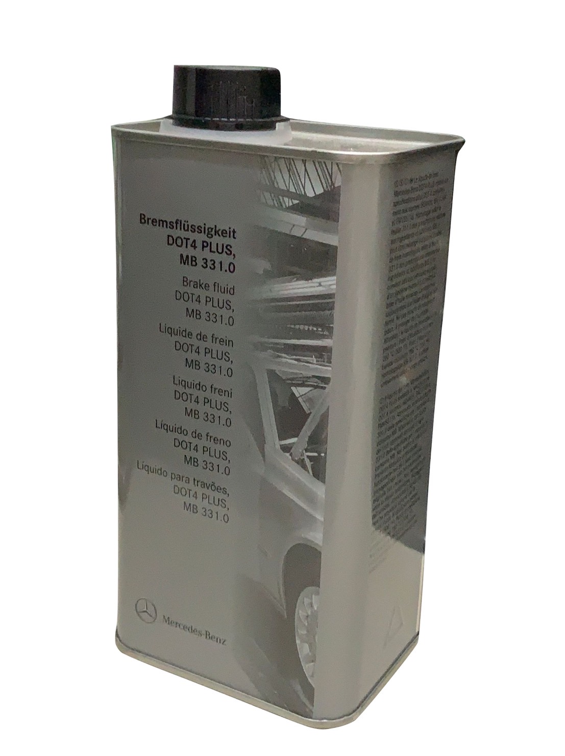 น้ำมันเบรค DOT4 Plus MB331.0 ขนาด 1 ลิตร มาตรฐานแท้ ศูนย์ Mercedes Benz ...