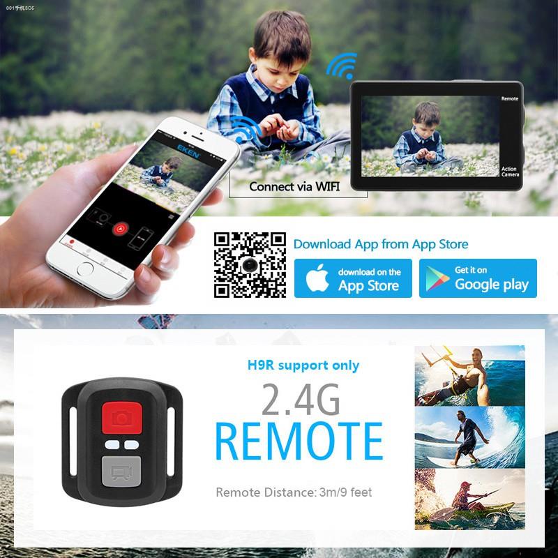 แนะนำ กล้องติดหมวกกันน็อค กล้องแอคชั่น H9 H9R Eis Ultra Hd 4K 60Fps ...
