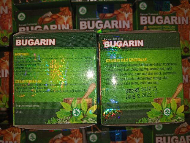 BUGARIN ยาสมุนไพรแก้ปวดแท้ 1000000% - IIMPHAN - ThaiPick