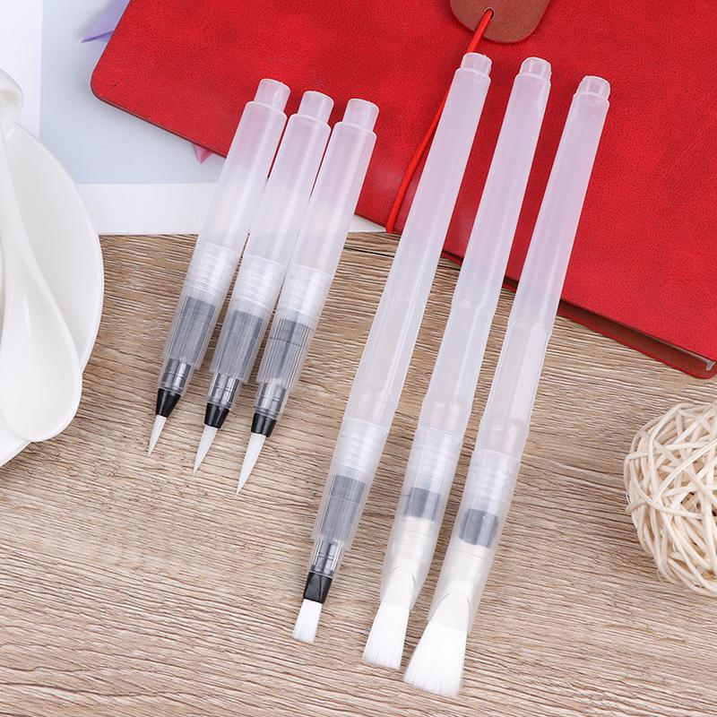 WED Refillable Paint Brush Water Color Brush Soft Watercolor Brush Ink ...