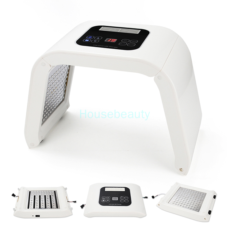 4 or 7colors LED Facial PDT Lighting Facial Tools Upgrade Photon ...