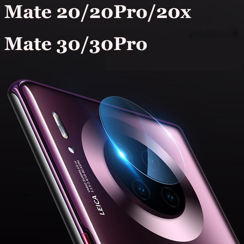 (ซื้อหนึ่งแถมหนึ่ง)กล้องด้านหลังอุปกรณ์ป้องกันเลนส์นุ่มกระจกนิรภัยสำหรับ Huawei Mate 20/Mate 20 ...