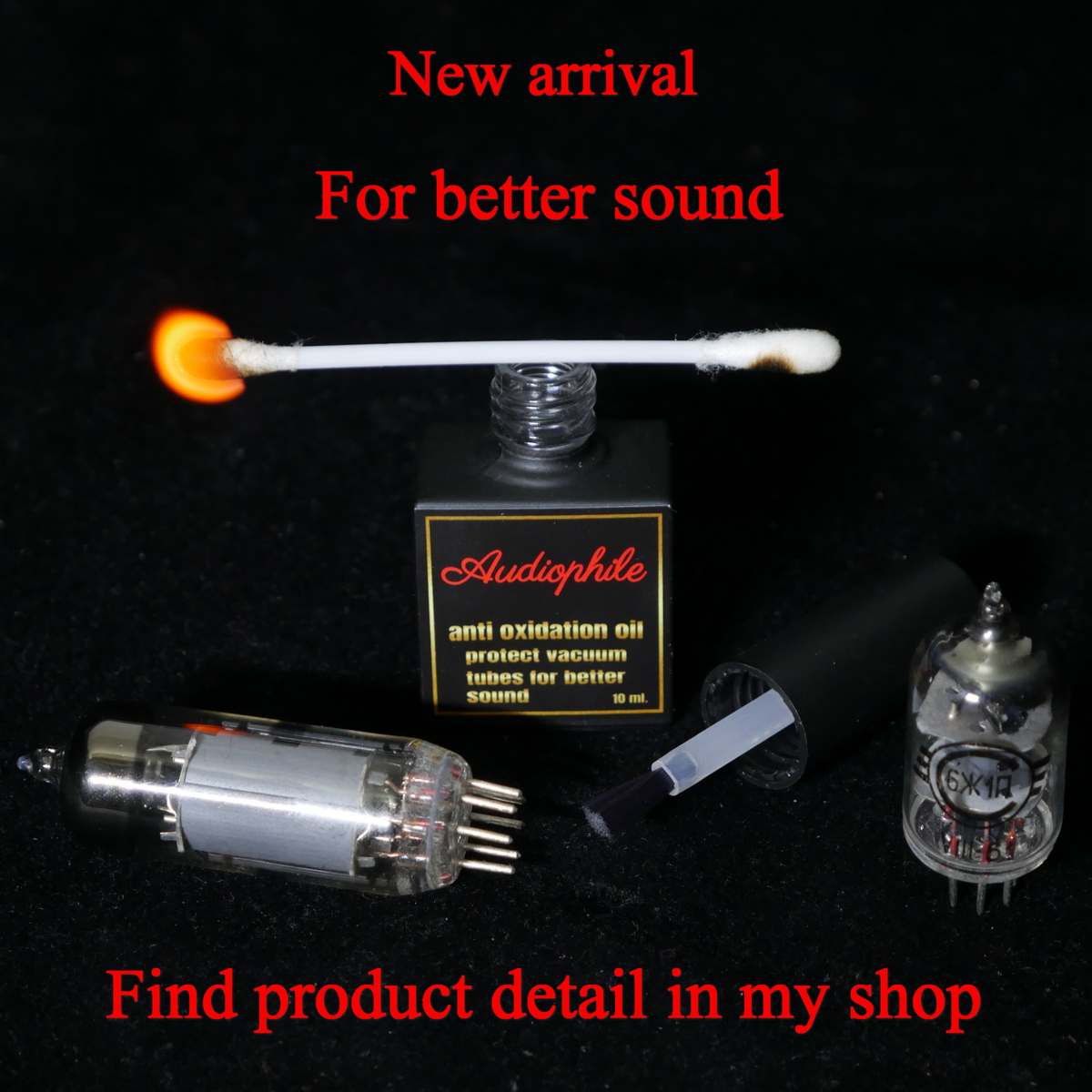 6F1P 6Ф1П หลอดอัพเกรด แทนหลอดจีน 6F2 และแทนหลอดเบอร์ ECF80-ECF82-6U8 ...