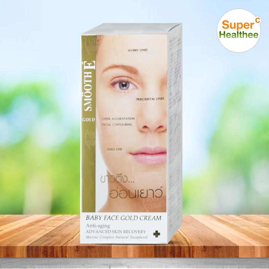 Smooth e gold cream 0.4oz (12กรัม) สมูท อี โกลด์ ครีม | Lazada.co.th
