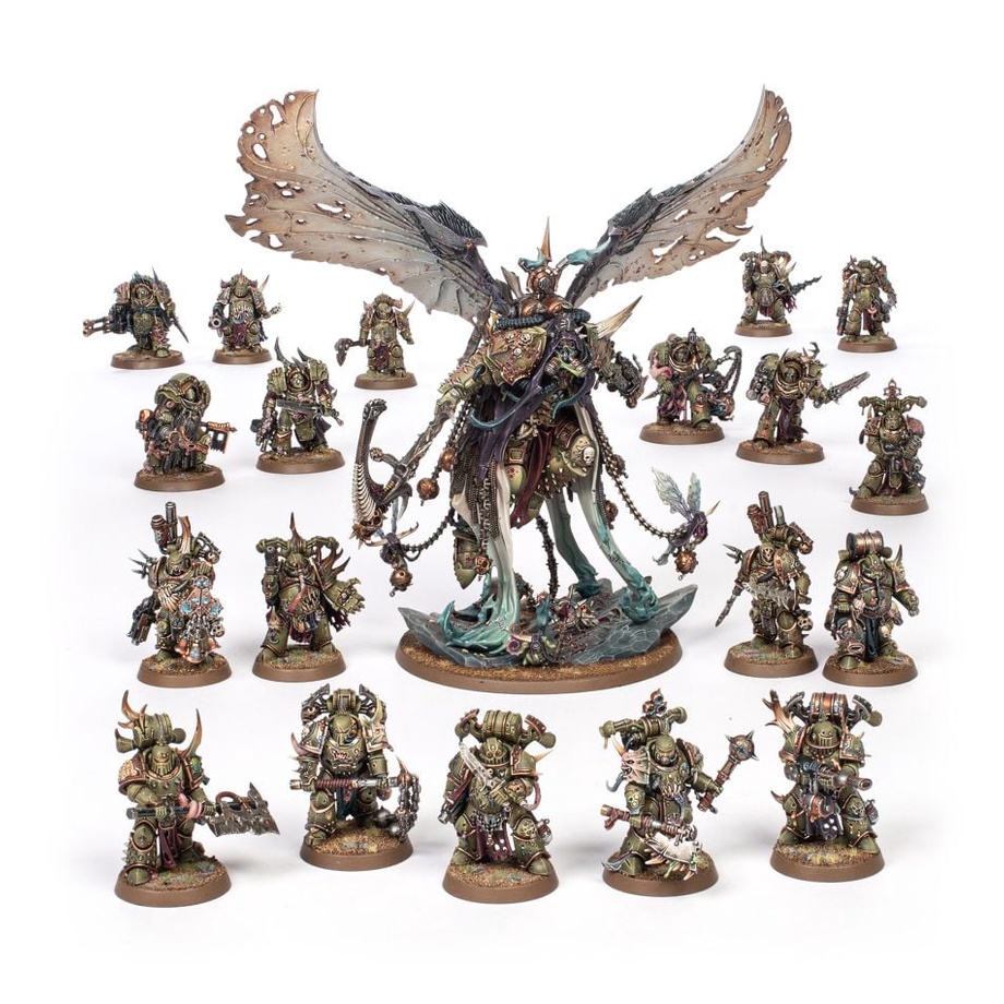 GW-พร้อมส่ง WARHAMMER 40K BATTLEFORCE DEATH GUARD COUNCIL OF THE DEATH ...