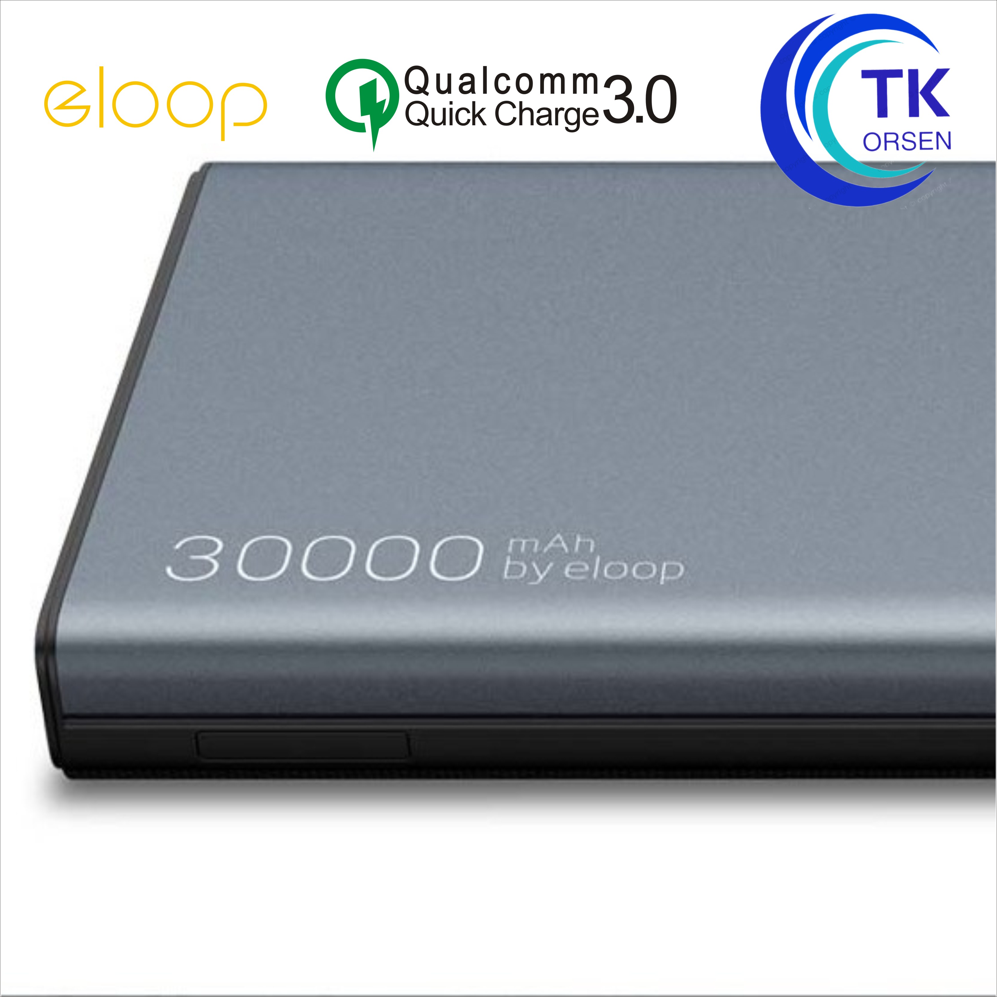คูปองลด2010 Eloop E29 แบตสำรอง 30000mAh QC3.0 PD 18W ชาร์จเร็ว Power Bank Fast Quick Charge ของ ...