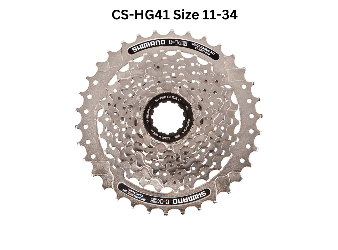 เฟืองหลัง Shimano Acera 8 Speed รุ่น CS-HG41 ขนาด 11-32 / 11-34 ...