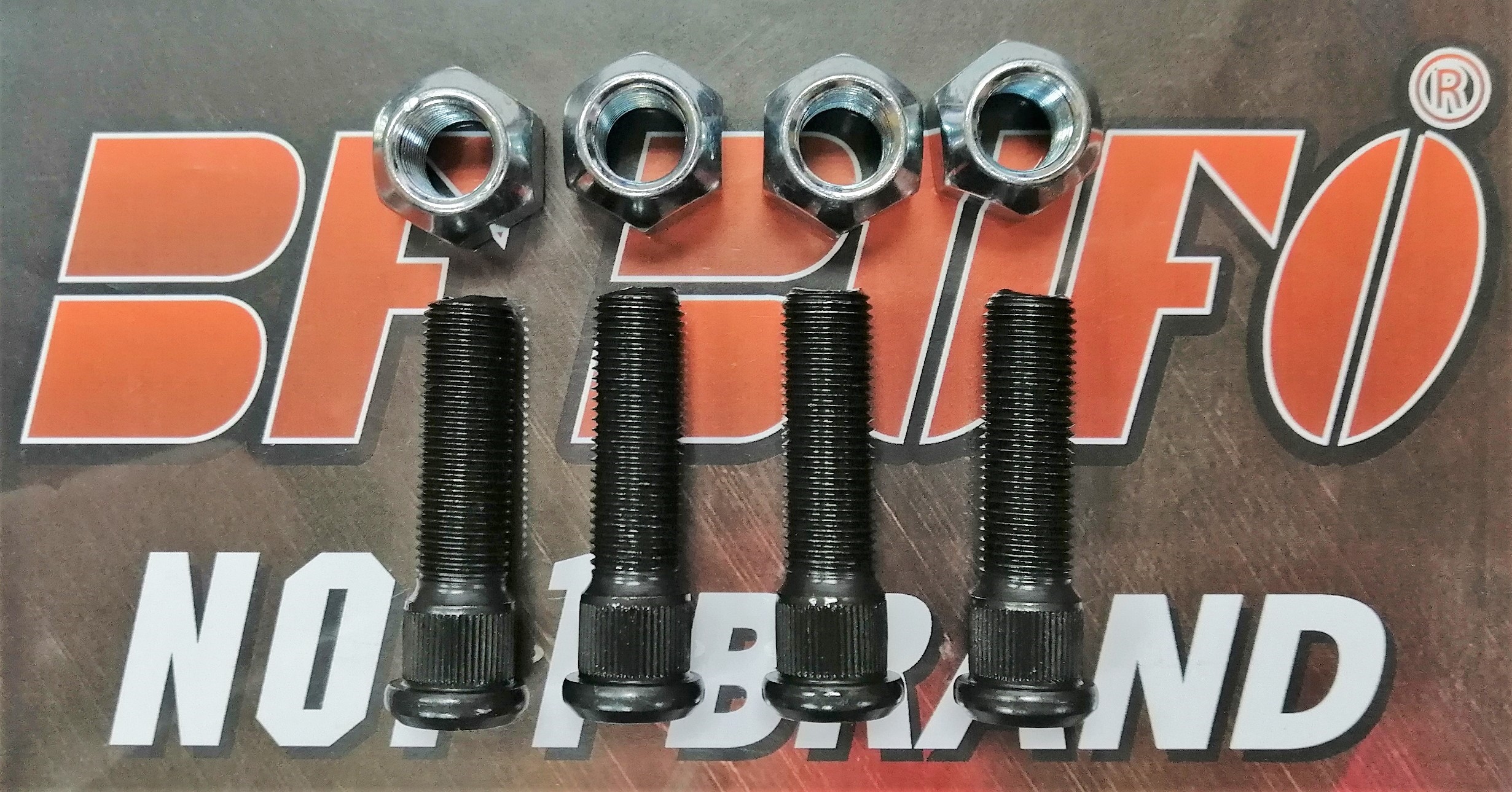 สกรูล้อแม็กซ์ตัวยาวพิเศษ หัวธรรมดา ISUZU ELF220 LH 14X1.5 BUFO (แกนยาว ...