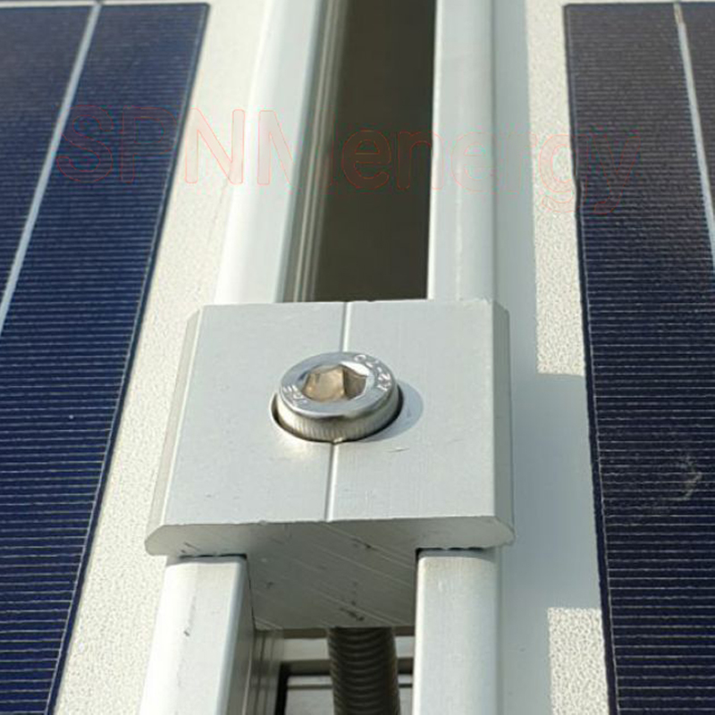 Mid Clamp Solar ปรับได้ 30 - 45mm. อุปกรณ์ติดตั้งแผงโซล่าเซลล์ ยึดกลาง ...
