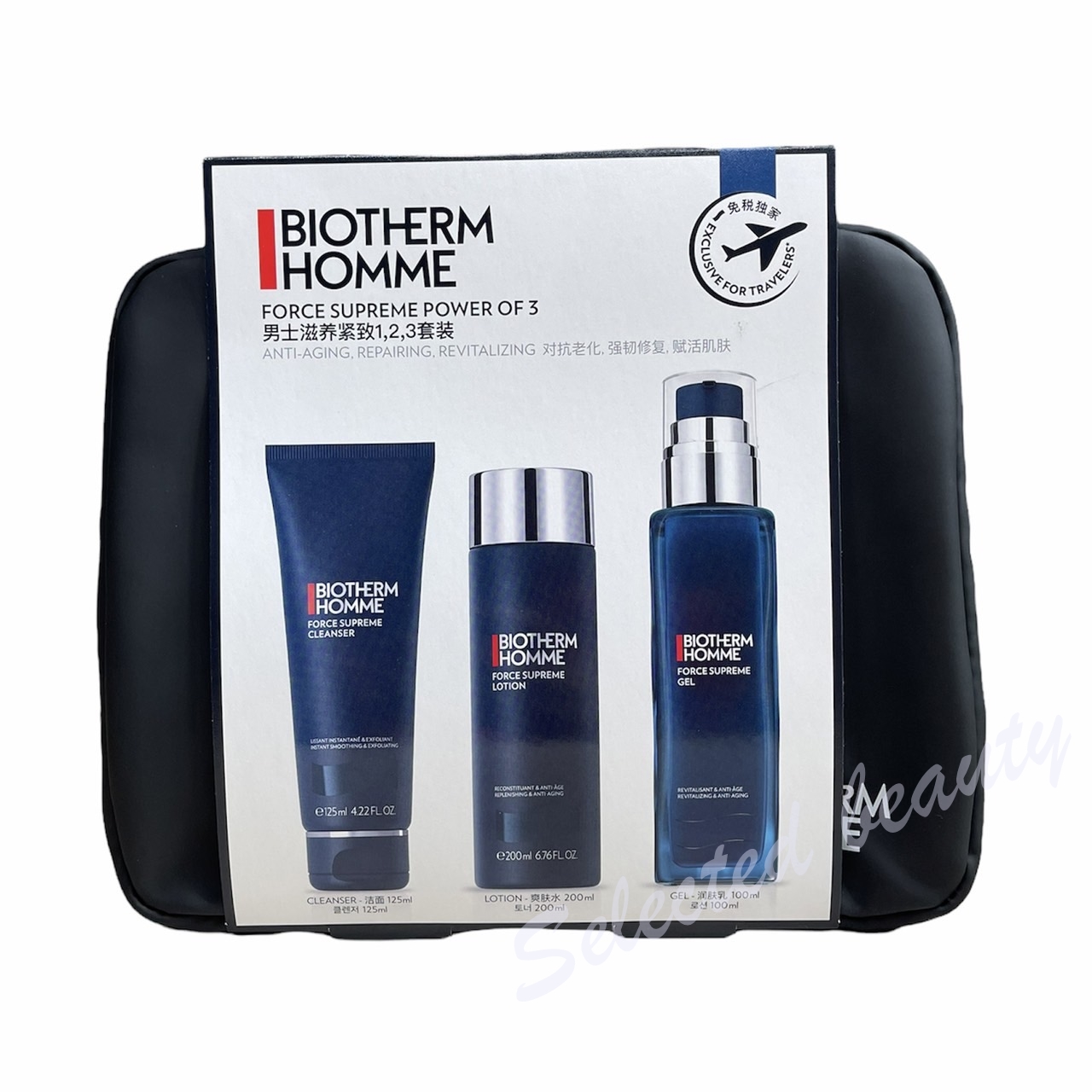 Biotherm Homme Force Supreme GIFT SET (แพคเกจใหม่) ป้าย king power ...