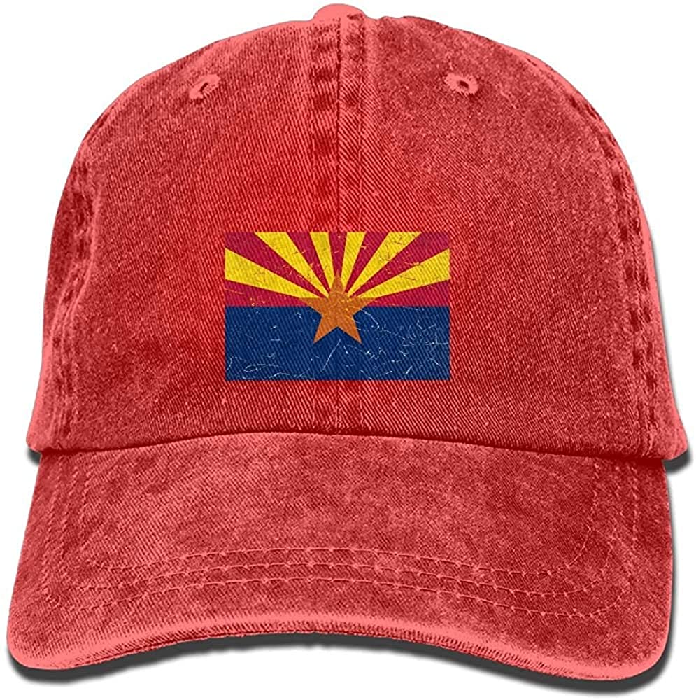 Classic Wild Style Baseball Adjustable Cap Distressed Flag Of Arizona ...