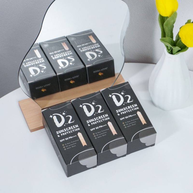ครีมกันแดด D2 Sunscreen & Protection SPF 50 PA+++ ปริมาณ 15 กรัม - S ...
