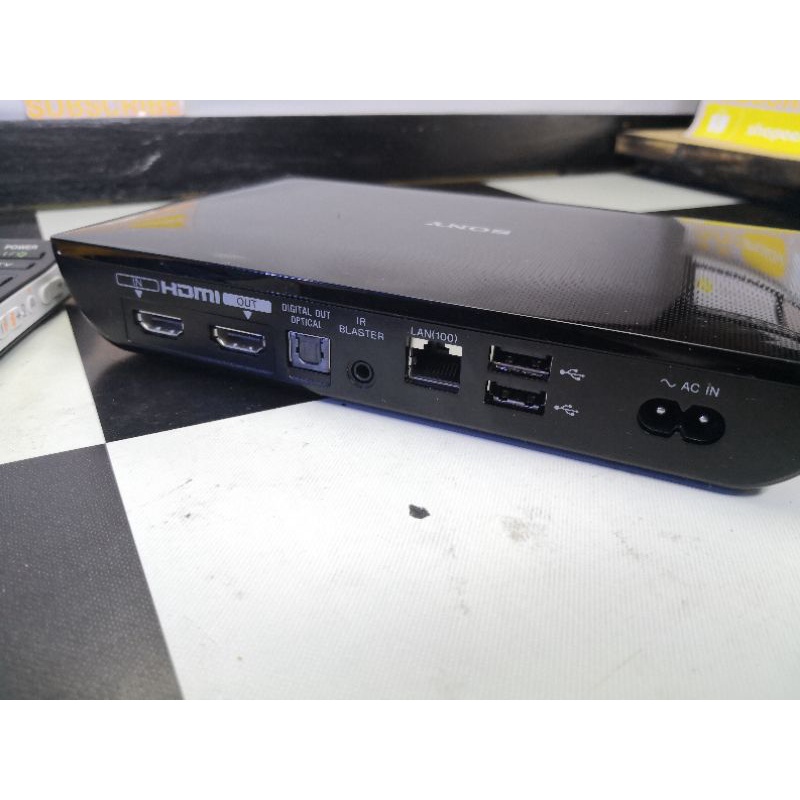 sony network media player model.no.NSZ-GS7 เครื่องเล่นมีเดีย ใช้ไฟ120 ...