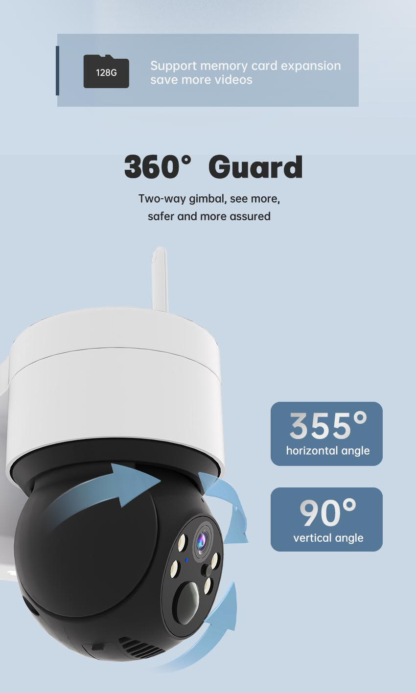 กล้องโซล่าเซลล์ กล้องวงจรปิด โซล่าเซลล์ wifi 360 icsee cctv camera ...