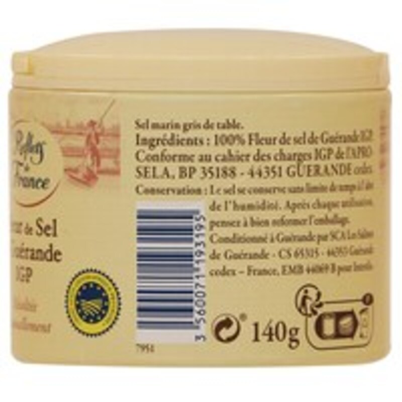 Reflets De France Flruer De Sel De Guerande 140 g. เกลือทะเล สินค้า ...