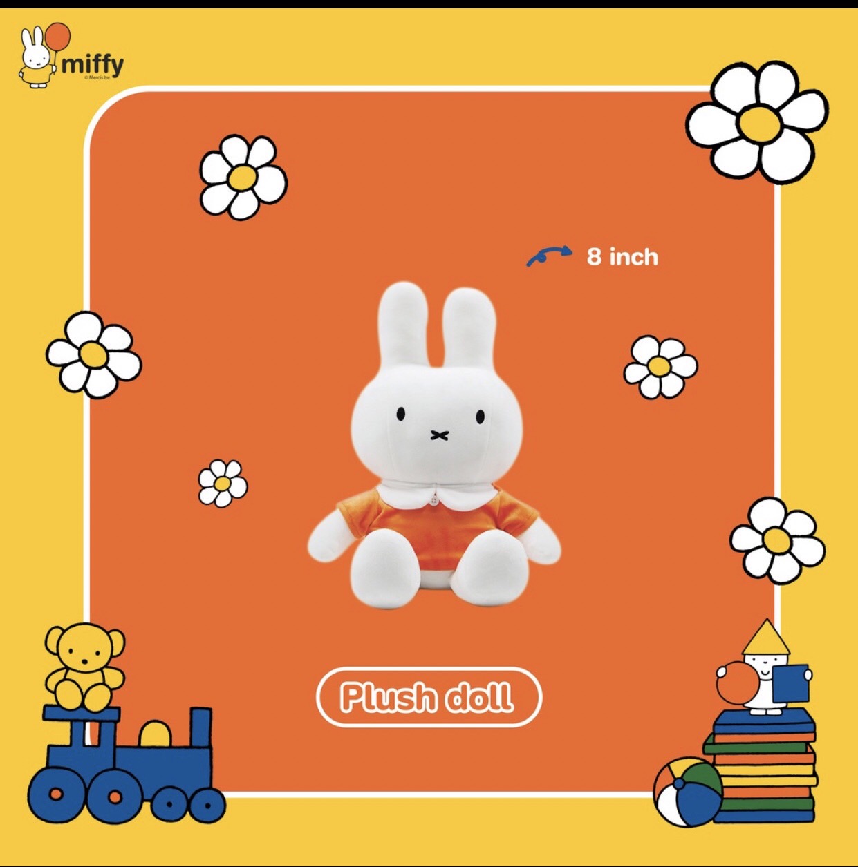 ตุ๊กตา Miffy 8 inch | Lazada.co.th