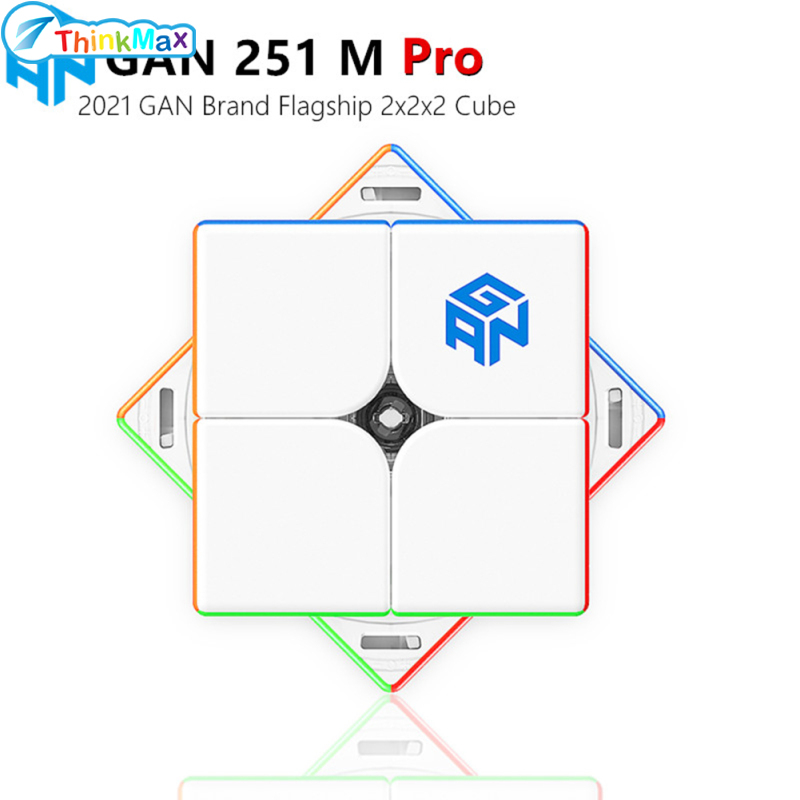 Thinkmax Gan 251 M Pro 2x2x2 Magnetic Magic Speed Cube สติ๊กเกอร์แม่เหล็กไร้กาวปริศนา Cube Air ...