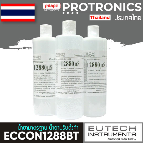 EUTECH / ECCON1288BT CONDUCTIVITY STANDARD SOLUTION 12.88 MS/CM ...