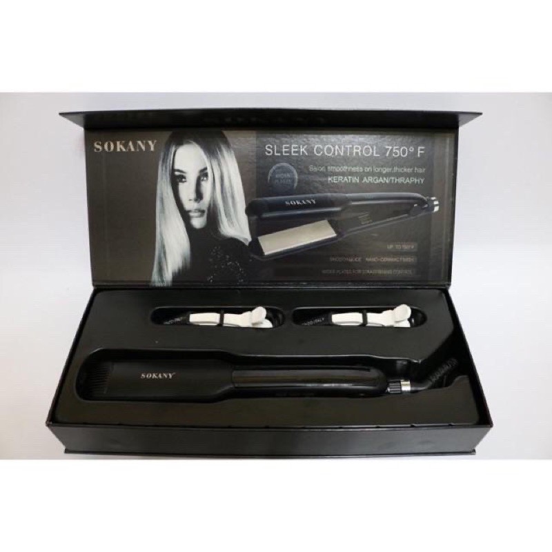 ส่งไว Sokany HS-059 รุ่นใหม่ปี 2021‼️ ของแท้???? เครื่องหนีบผม เครื่องหนีบผมตรง ม้วนผม Sokany ...