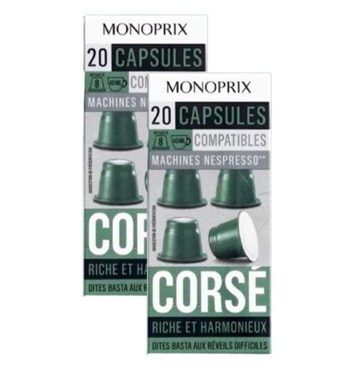 Monoprix Nespresso Corse (French Imported) โมโนพรีซ์ เนสเปรสโซ่ คอร์ซ ...