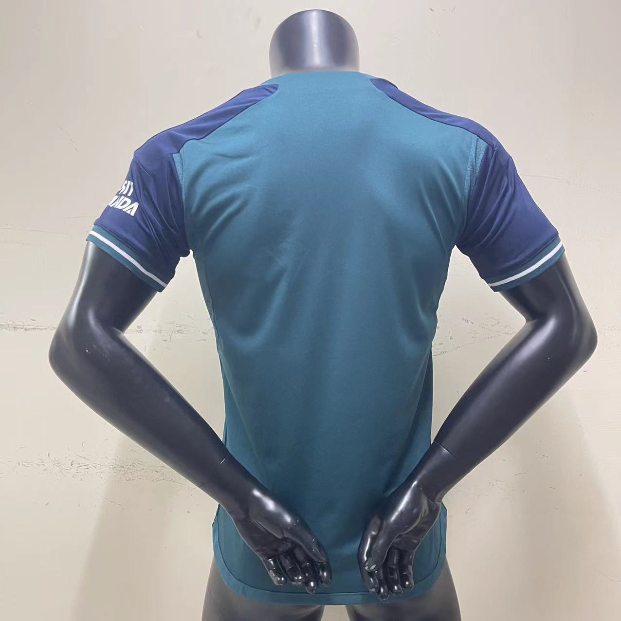 เสื้อกีฬาแขนสั้น ลายทีมชาติฟุตบอล Arsenal 23-24 ชุดเยือน ไซซ์ S-2XL ...