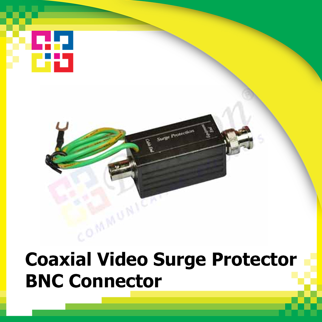 อุปกรณ์กันไฟกระชาก Coaxial Video Surge Protector BNC Connector | Lazada.co.th
