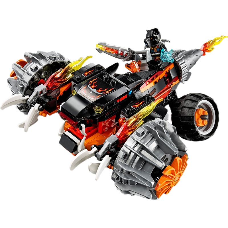 LEGO 70222 LEGO toy CHIMA Qigong legendary tiger staff's double-sided ...