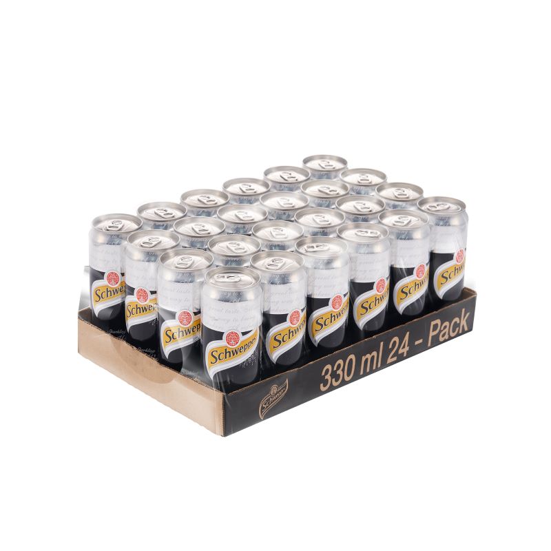 ชเวปส์ มิกเซอร์ โซดา 330 มล. 24 กระป๋อง Schweppes Mixer Soda Water 330ml Pack 24 - Coca-Cola ...